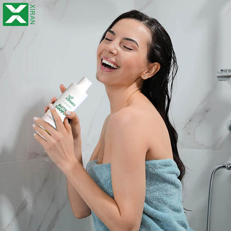 Private Label Argan Oil Hair Biotin Shampoo For Hair Growth
