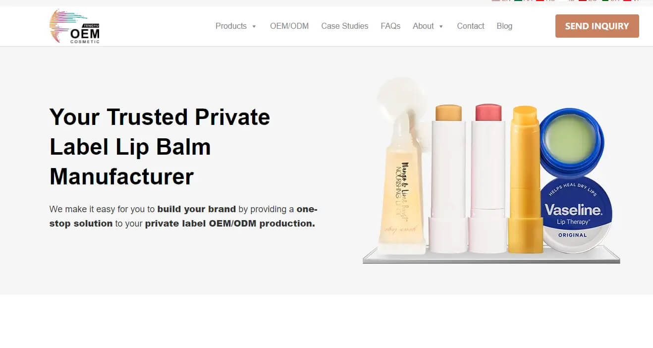 Top 8 lip balm manufacturers in the world