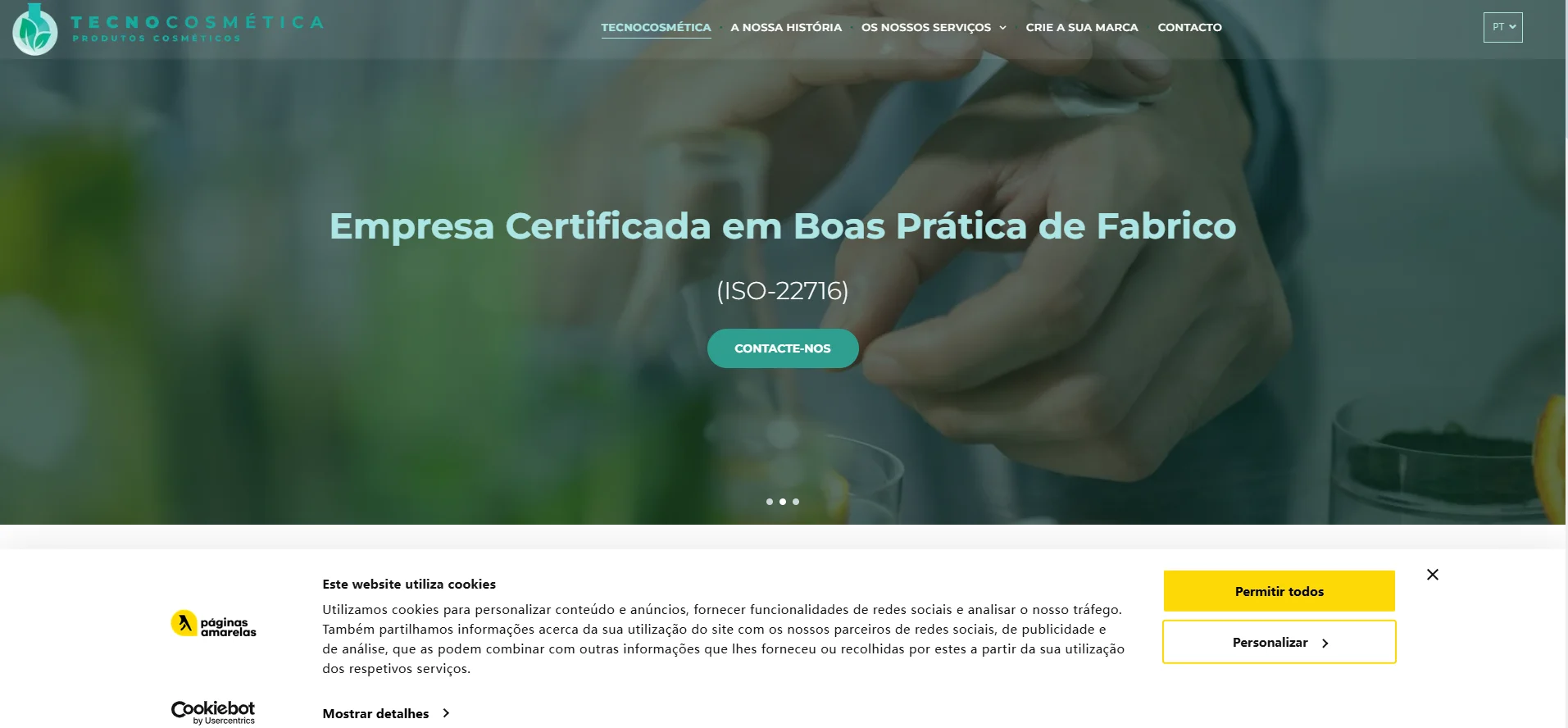 Os 10 principais fabricantes de cosméticos de marca própria em Portugal