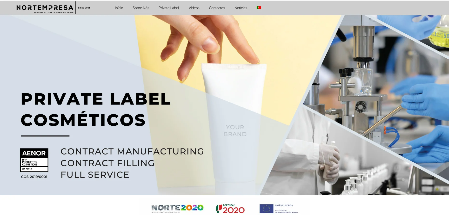 Top 10 private labe cosmetics manufacturers in portugal