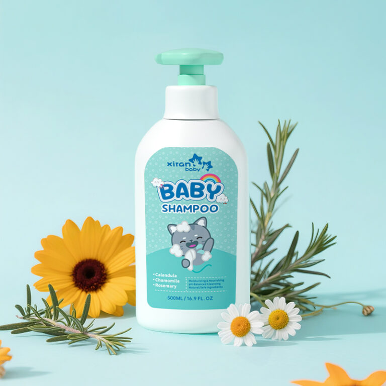 Champú para bebés de marca privada