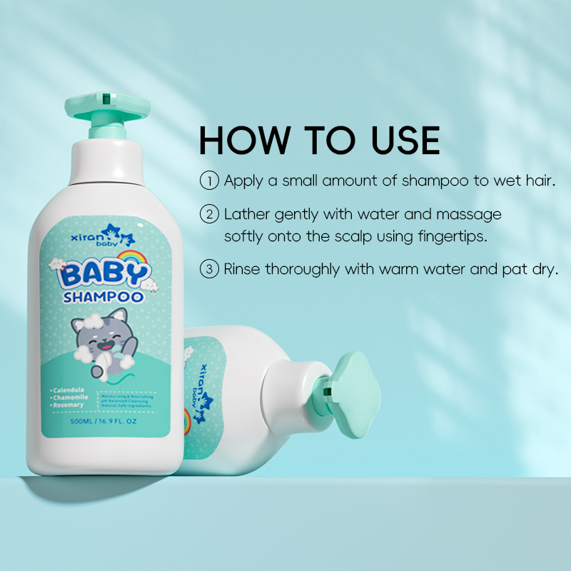 Champú para bebés de marca privada